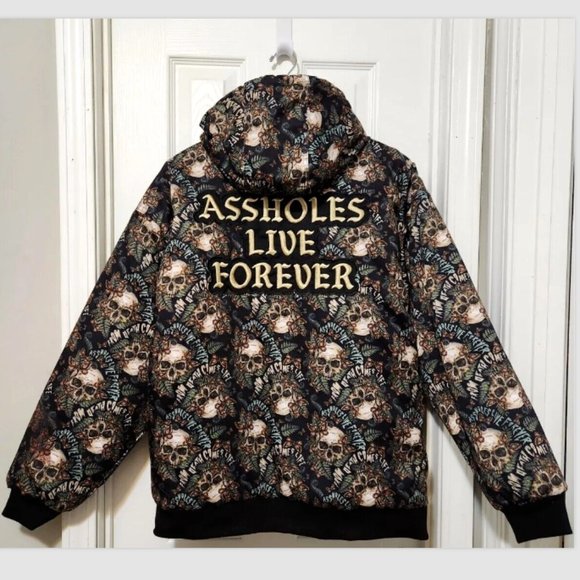 assholes live forever | Jackets & Coats | Vtg Aholes Live Forever From ...